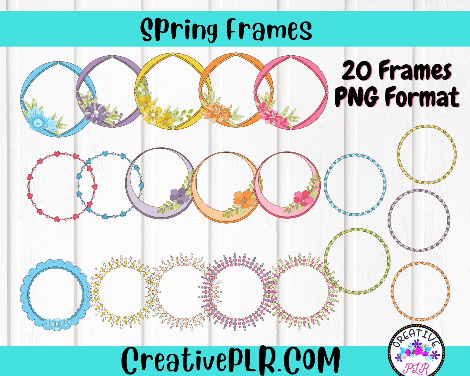 Spring Frames LP - Creative PLR