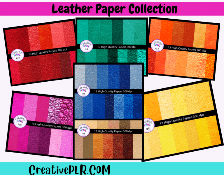 Leather Paper Collection LP - Creative PLR