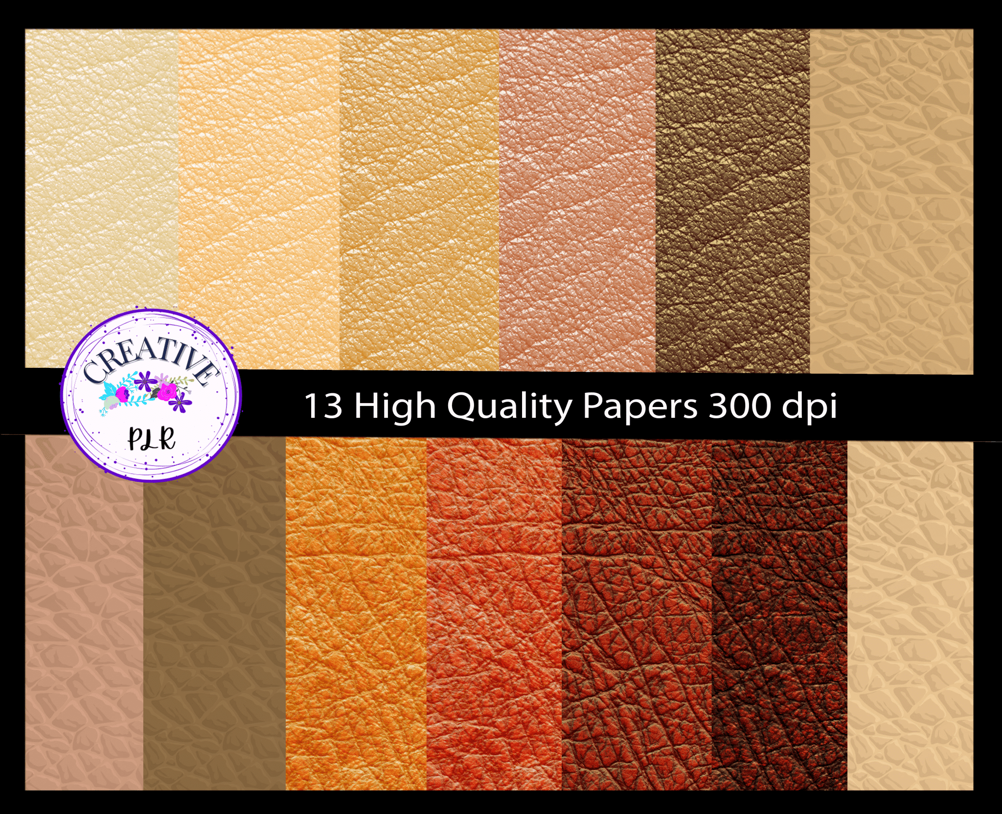 Leather Paper Collection LP - Creative PLR