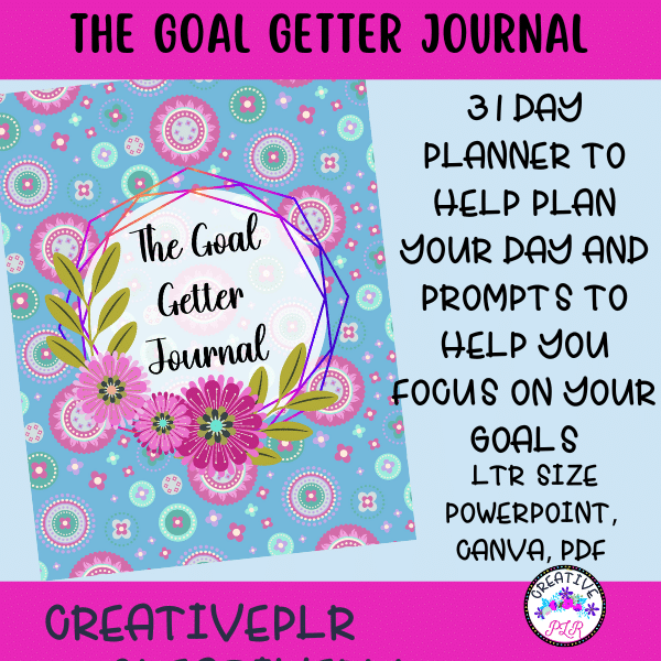 The Goal Getter Journal Simply Natural The Goal Getter Journal Simply Natural
