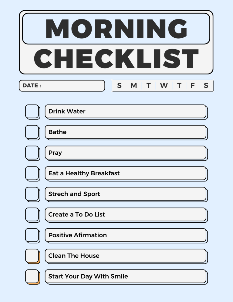 Printable Habit Trackers for Daily Routines - Creative PLR